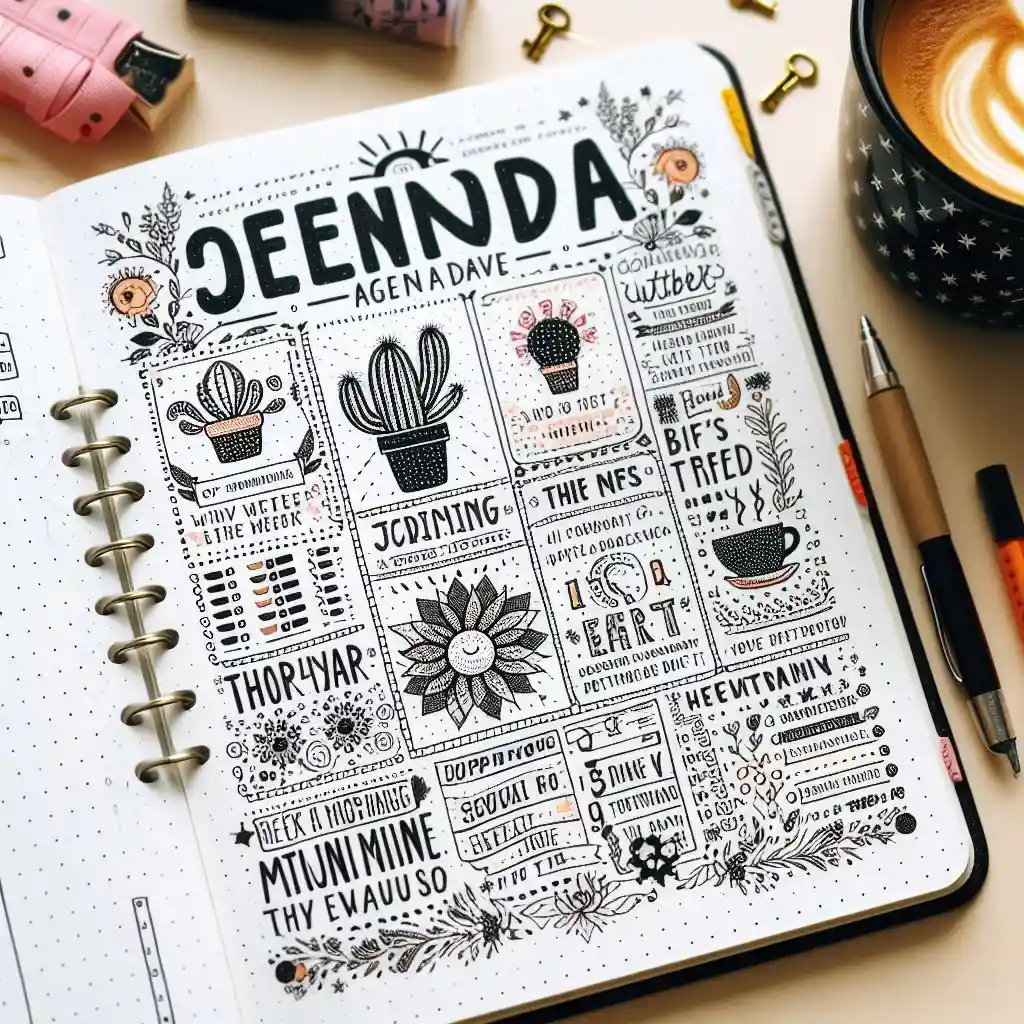 Agenda Café - Calendarios imprimibles, agendas y más